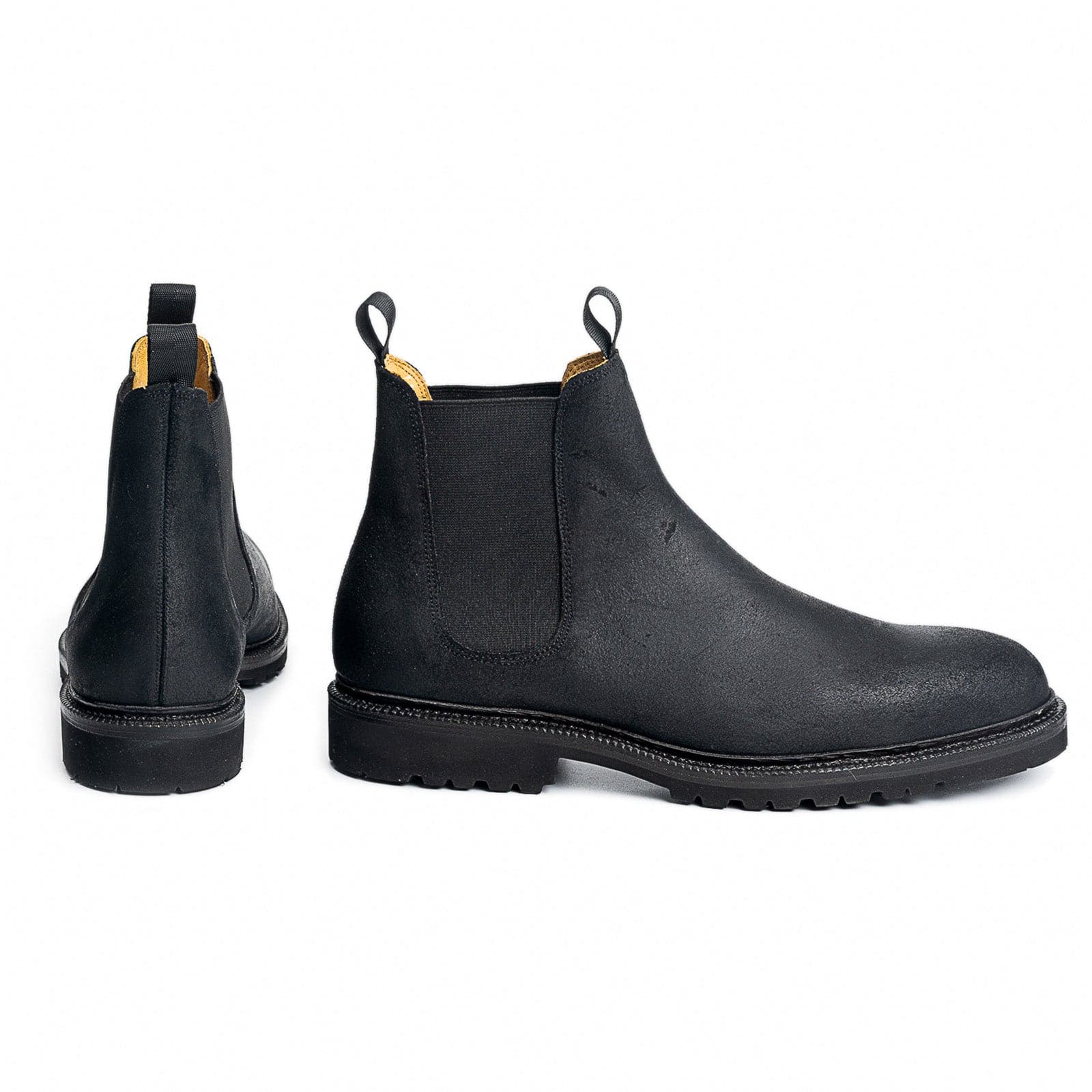 116054 - BLACK WAXY COMMANDER - E (ULTRAFLEX SYSTEM) – Meermin Shoes