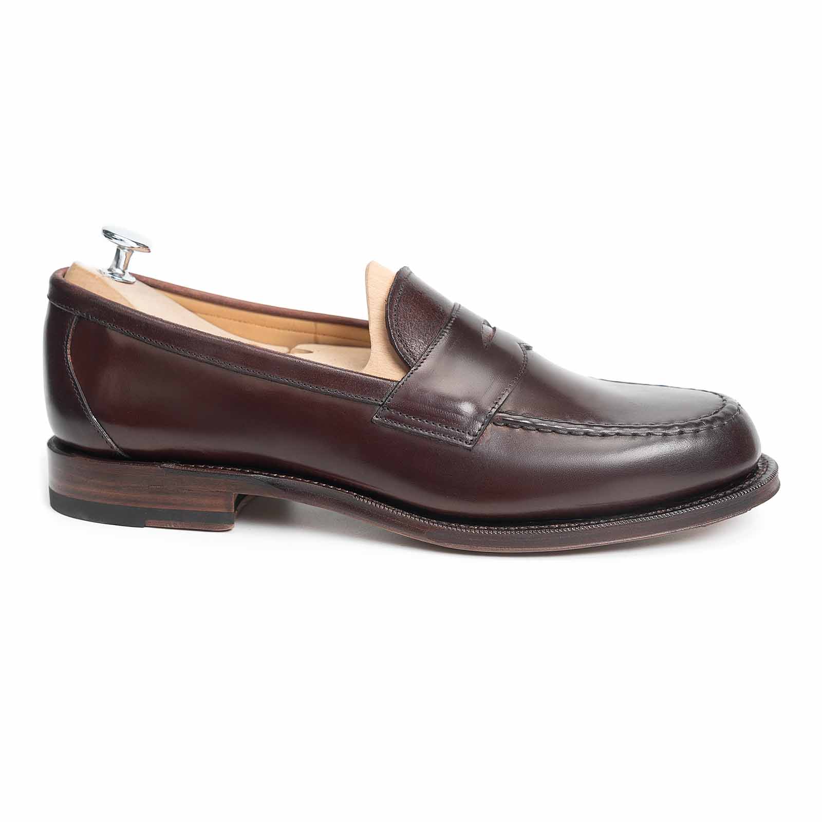 501040 - BURGUNDY HERITAGE SHELL CORDOVAN - E – Meermin Shoes - UK